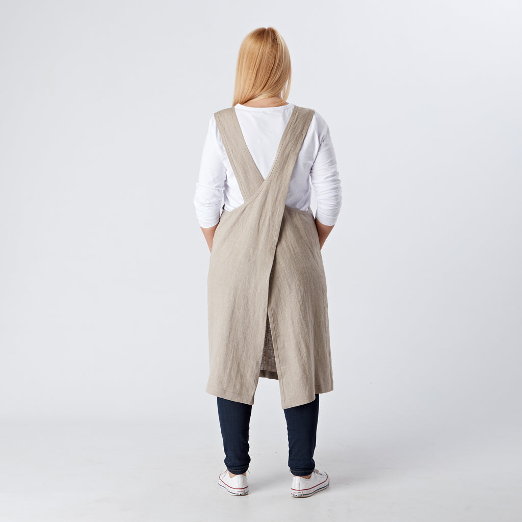 Pinny Apron | Linen & Fonts